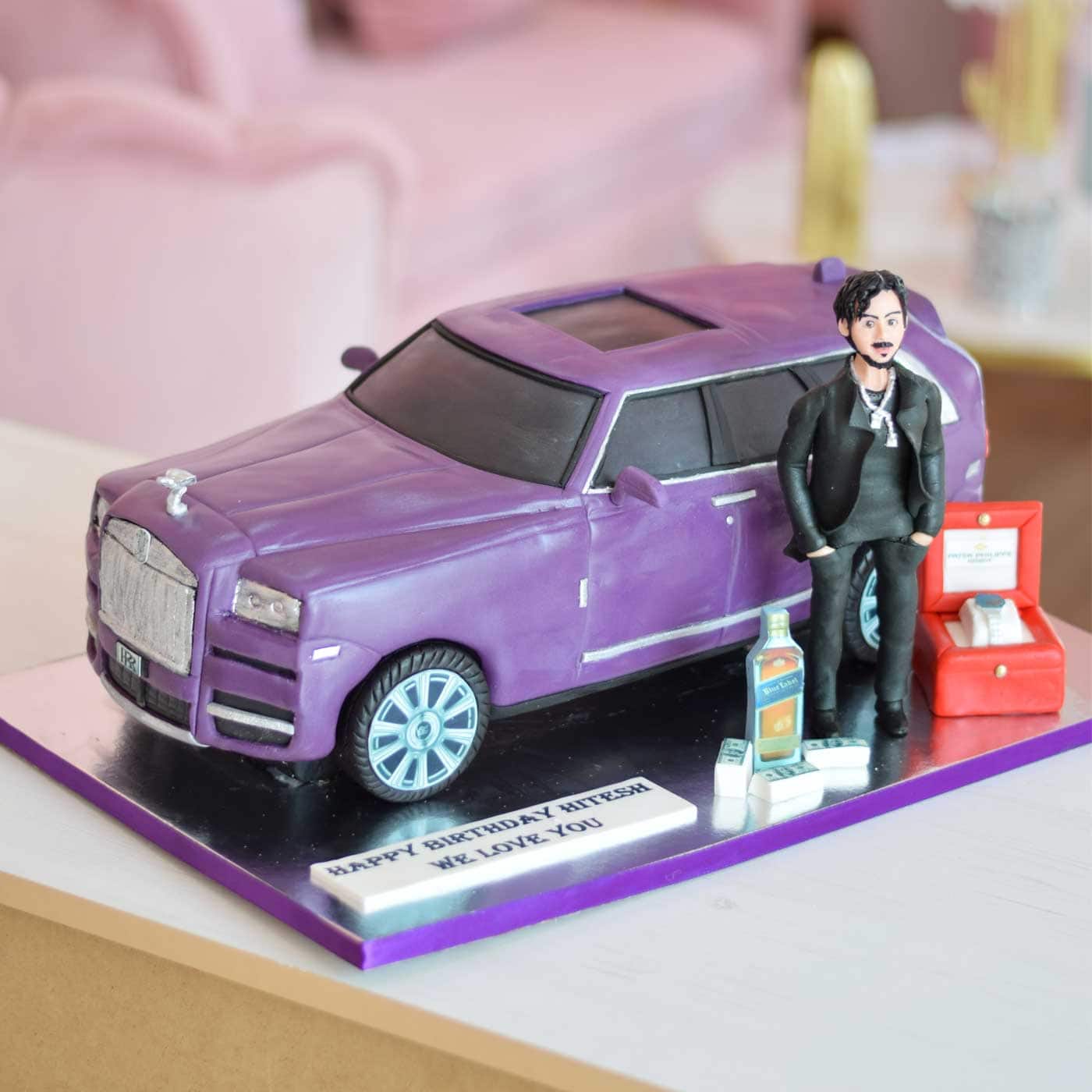 Rolls Royce Cake 3 - The House of Cakes Dubai