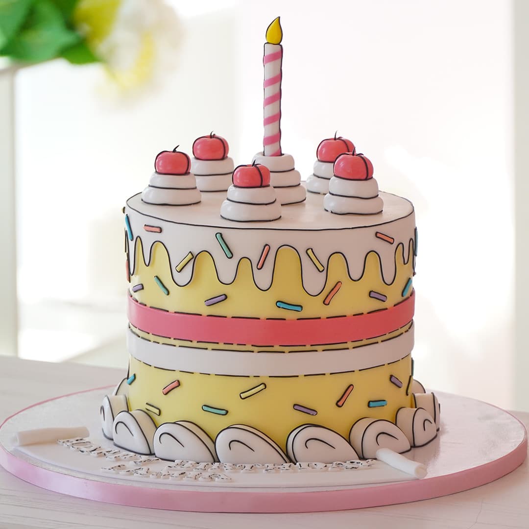 Comic Cake - The House of Cakes Dubai