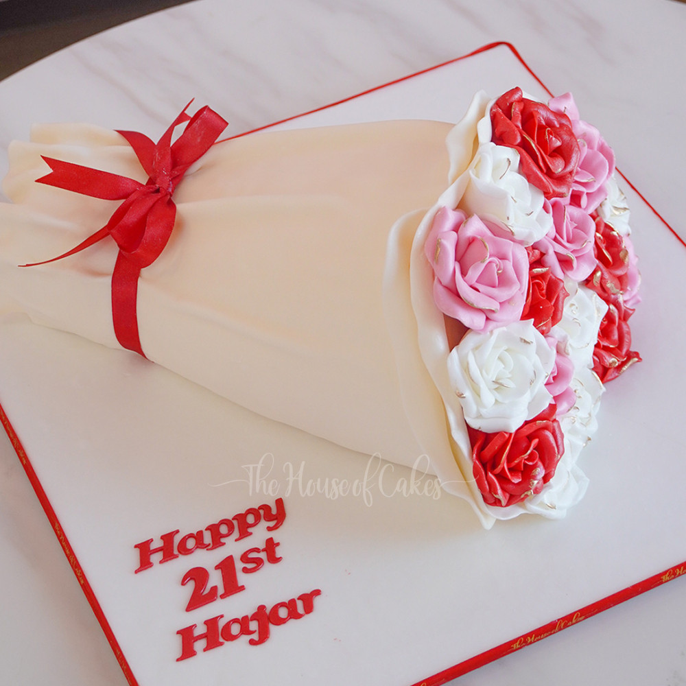 Roses Bouquet Cake - The House of Cakes Dubai