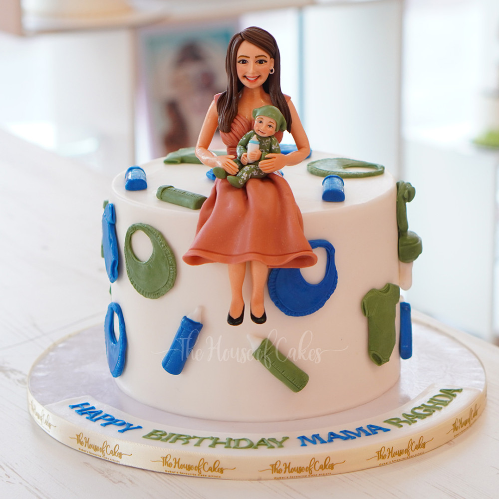 Mother and baby cake - The House of Cakes Dubai