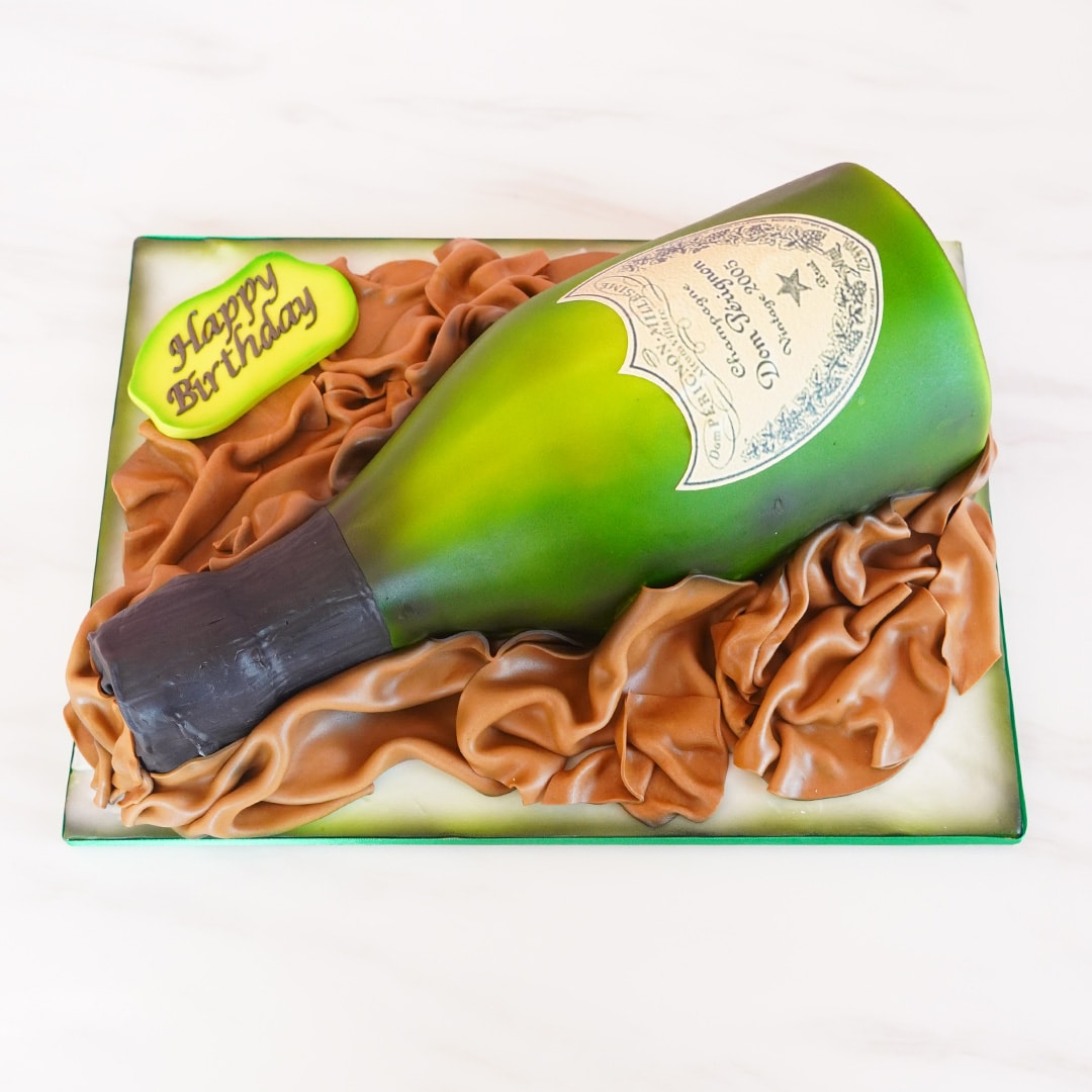 Dom Pérignon Cake - The House of Cakes Dubai