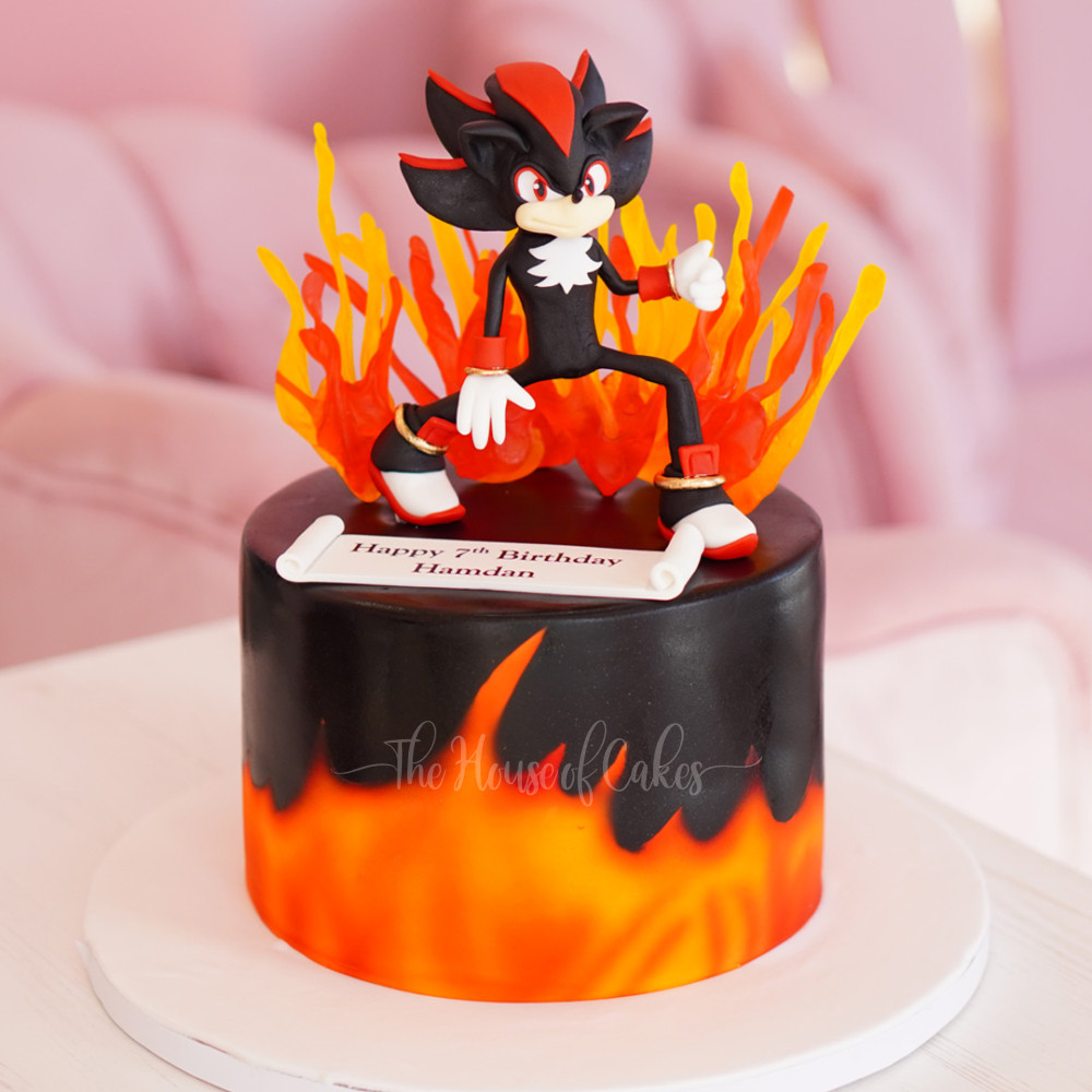 Shadow the Hedgehog Cake: Dubai's Ultimate Celebration Treat
