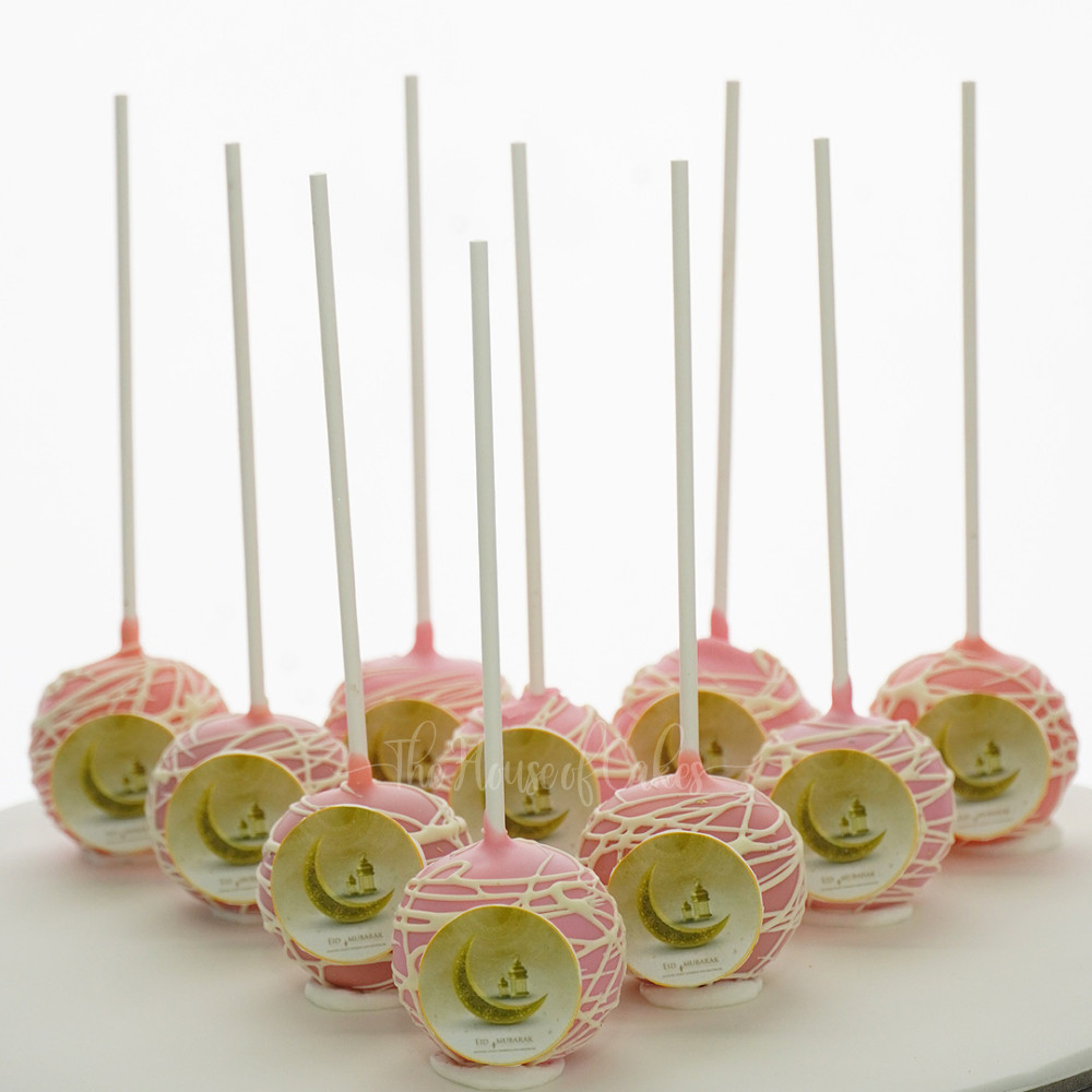 Eid Mubarak Cake Pops - The House of Cakes Dubai