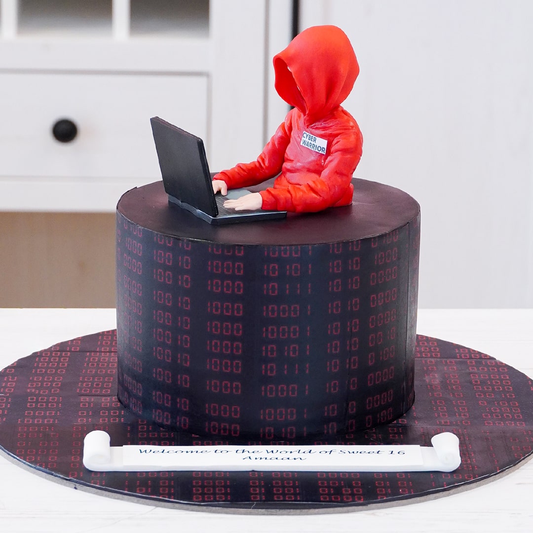 Cyber warrior cake - The House of Cakes Dubai