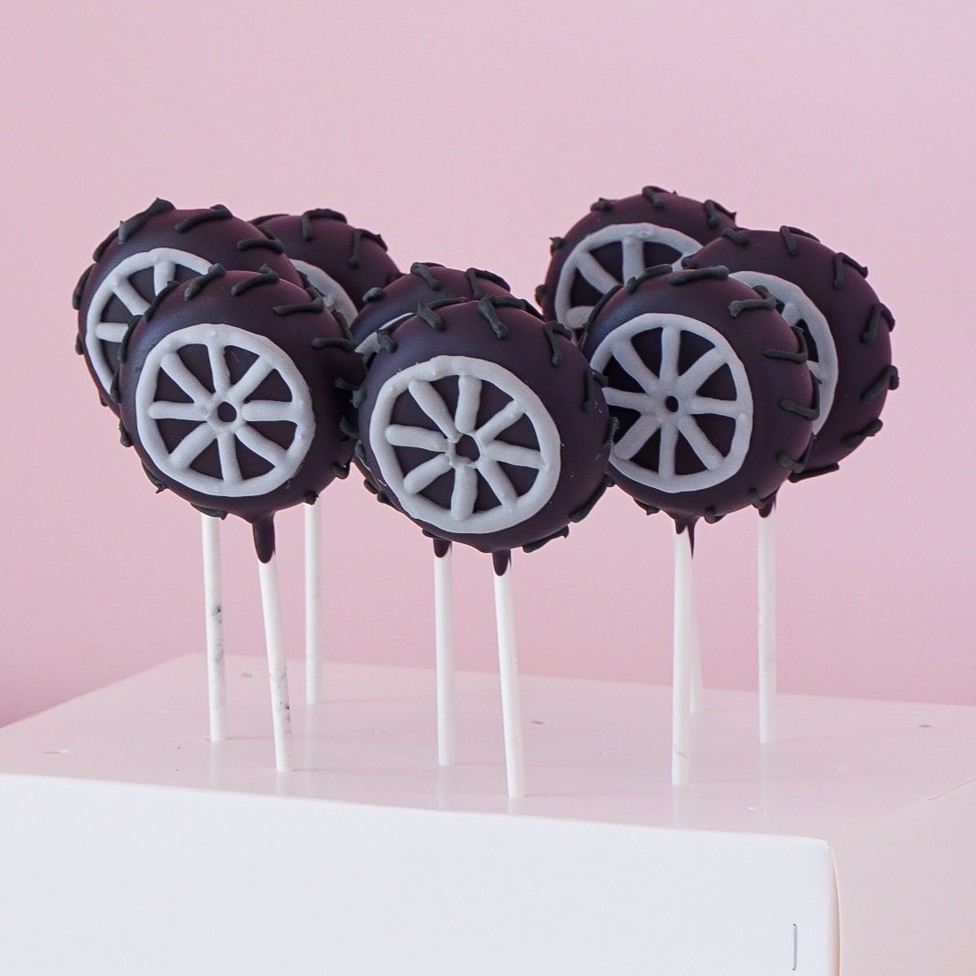 Tires cake pops - The House of Cakes Dubai
