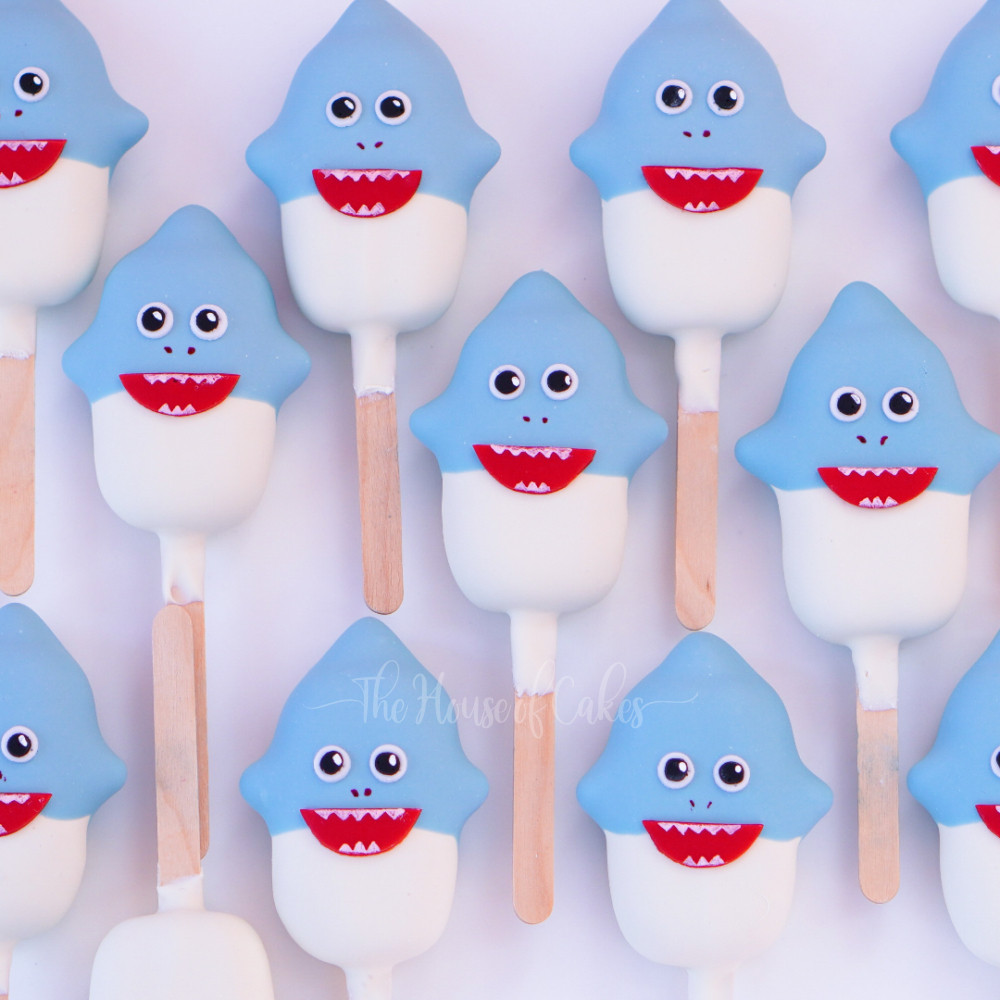 Baby Shark Cake Popsicles - The House of Cakes Dubai