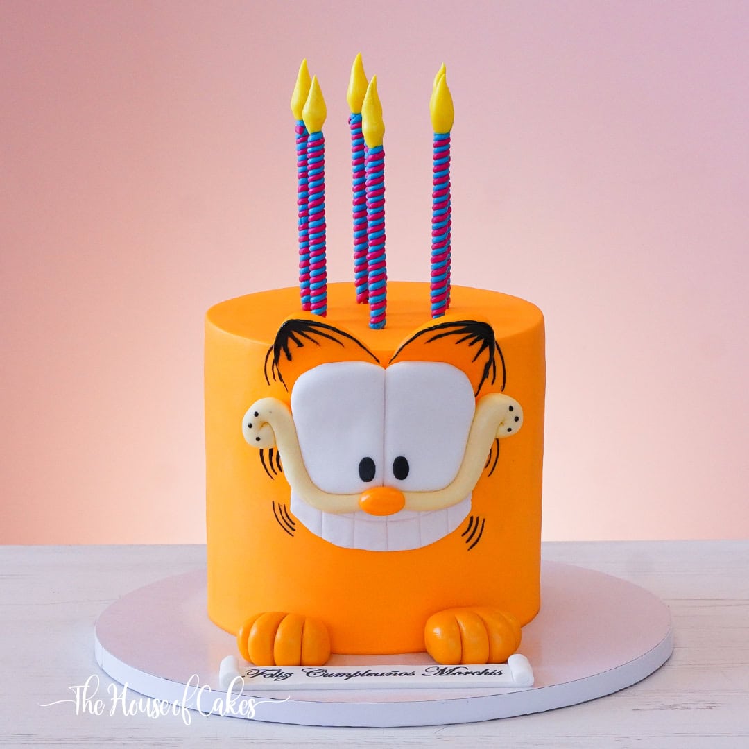 Garfield Cake in Dubai from The House of Cakes Bakery
