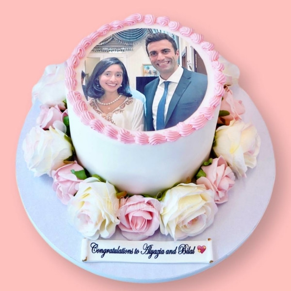 Romantic Wedding Cakes Dubai, The House of Cakes Dubai