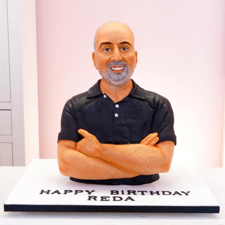 The Hamsa - Hand of Fatimah Cake - The House of Cakes Dubai