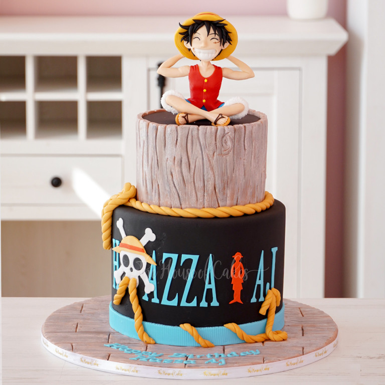 Monkey Luffy One Piece Cake - The House of Cakes Dubai