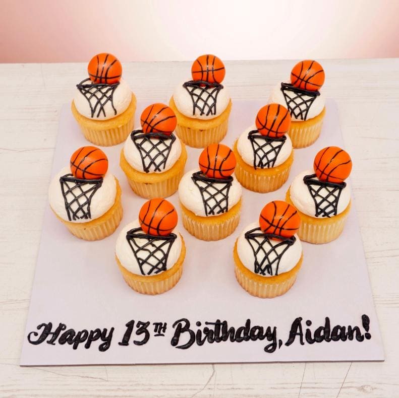 Basketball Cupcake Cakes Designs HOUSTON ROCKETS NBA Basketball Party
