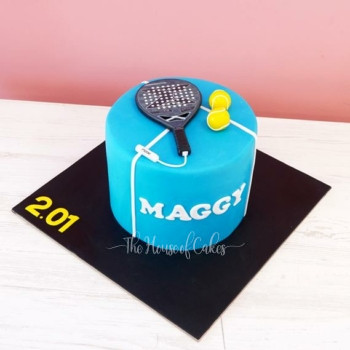 Padel cake - The House of Cakes Dubai