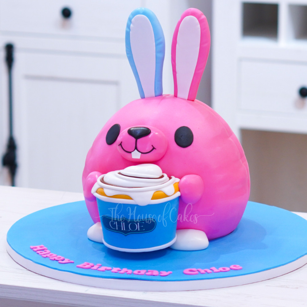 Squishmallow Bunny Cake - The House of Cakes Dubai