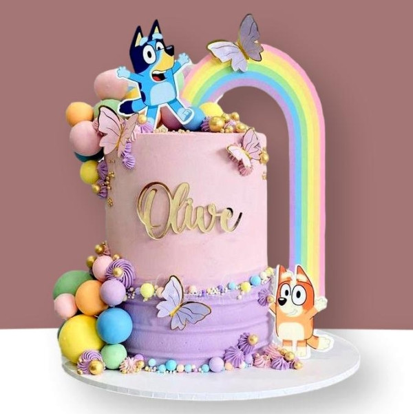 Delightful Bluey and Bingo Cake at House of Cakes Dubai
