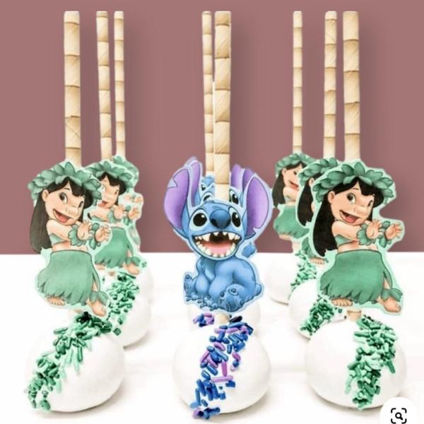 Lilo and Stitch Cake Pops - The House of Cakes Dubai