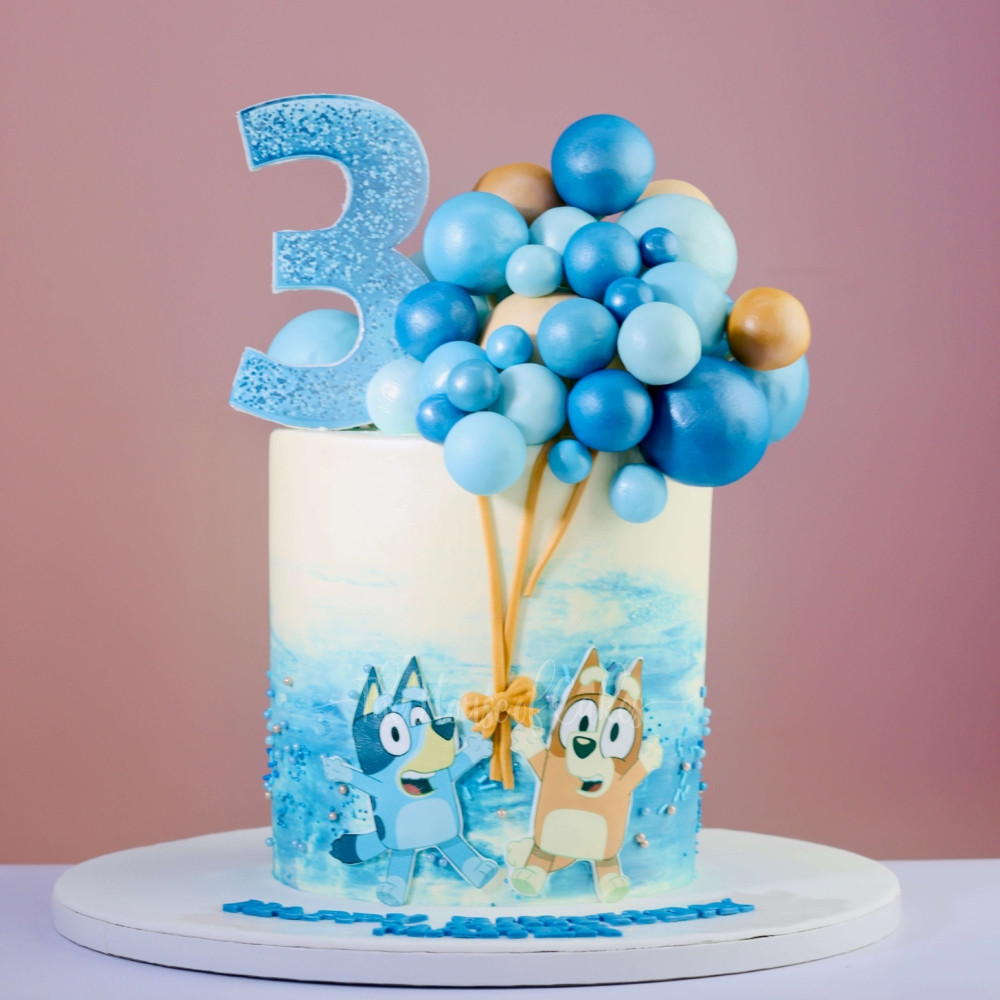 Bluey and Bingo Cakes - The House of Cakes Dubai