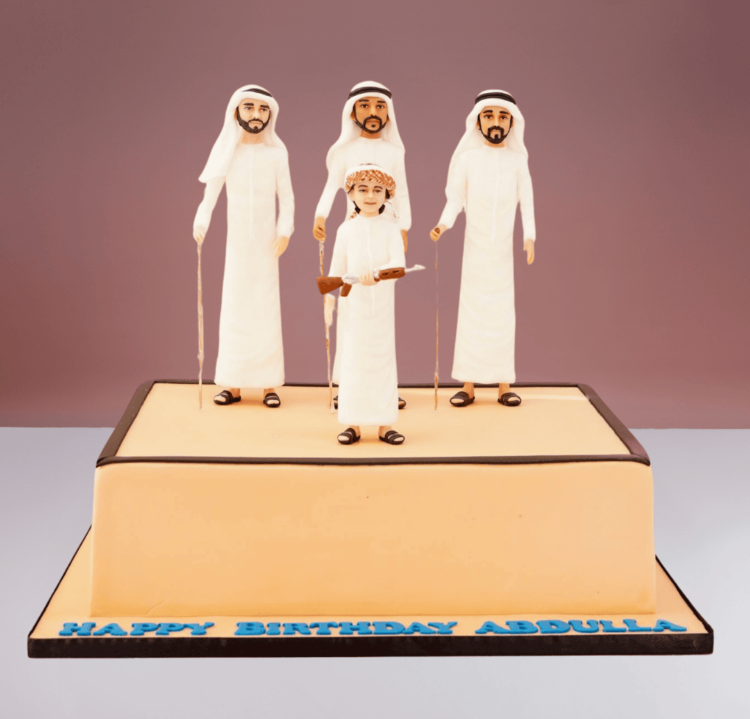 Arabian Royals Celebration Cake - The House of Cakes Dubai