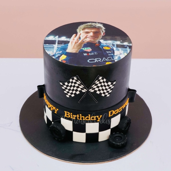 Nascar Racing Theme Cake - The House of Cakes Dubai