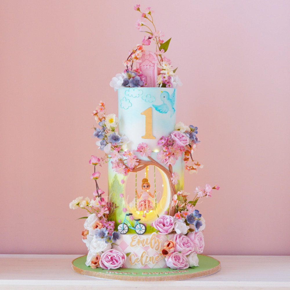 Enchanted Fairy Blossom Cake - The House of Cakes Dubai