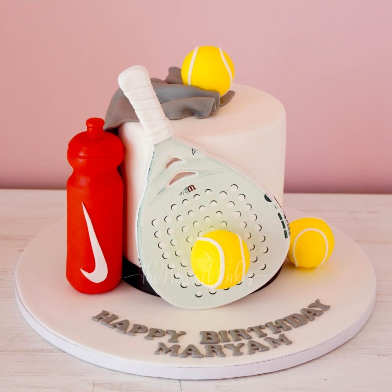 Smash 'n Slice Padel Cake - The House of Cakes Dubai