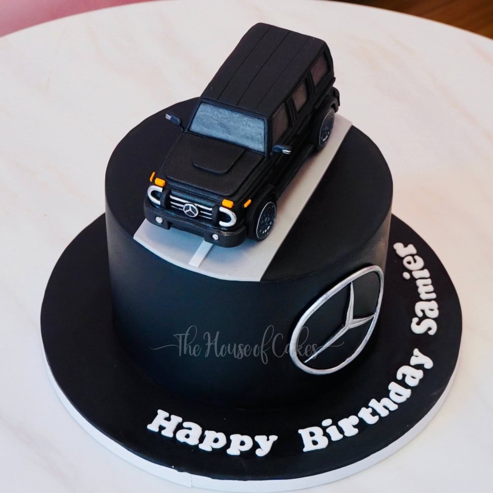 Mercedes cake - The House of Cakes Dubai