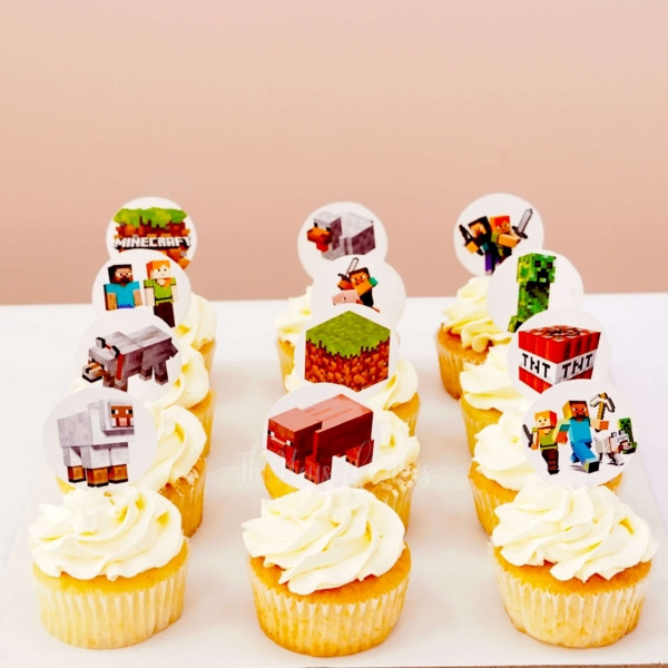 Minecraft Cupcakes 2 - The House of Cakes Dubai