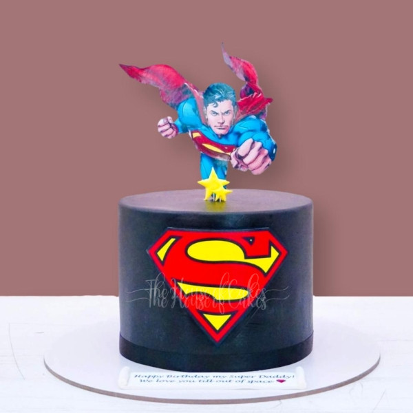 Superman cake 11 - The House of Cakes Dubai