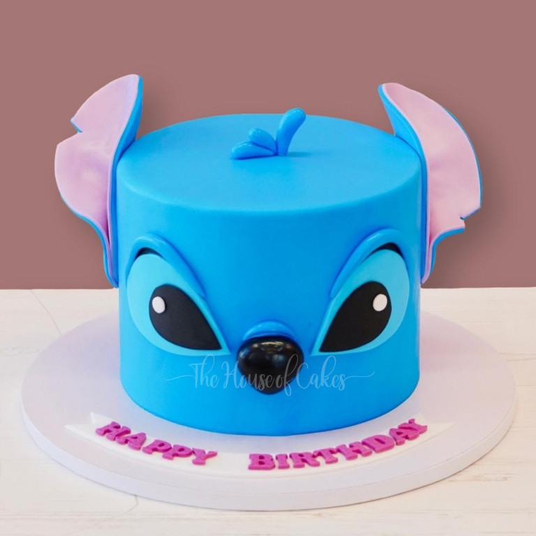 Adorable Cute Stitch Cake at The House of Cakes Dubai