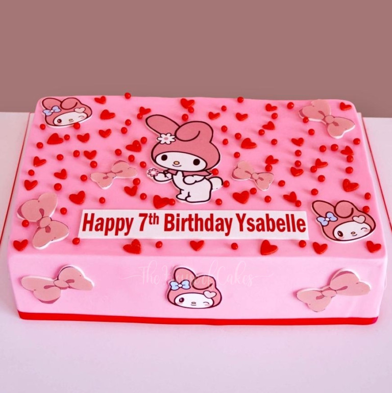 Cutest My Melody Cake at House of Cakes Dubai