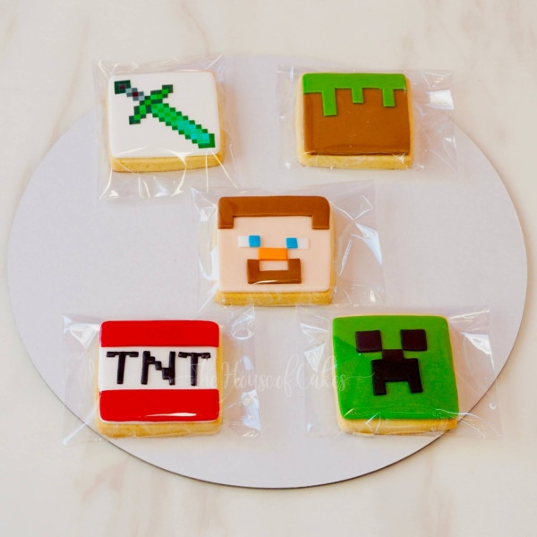 Minecraft Cookies: Sweet Treats from The House of Cakes