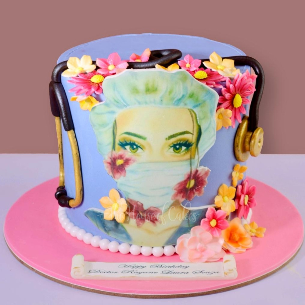 She is a doctor cake - The House of Cakes Dubai
