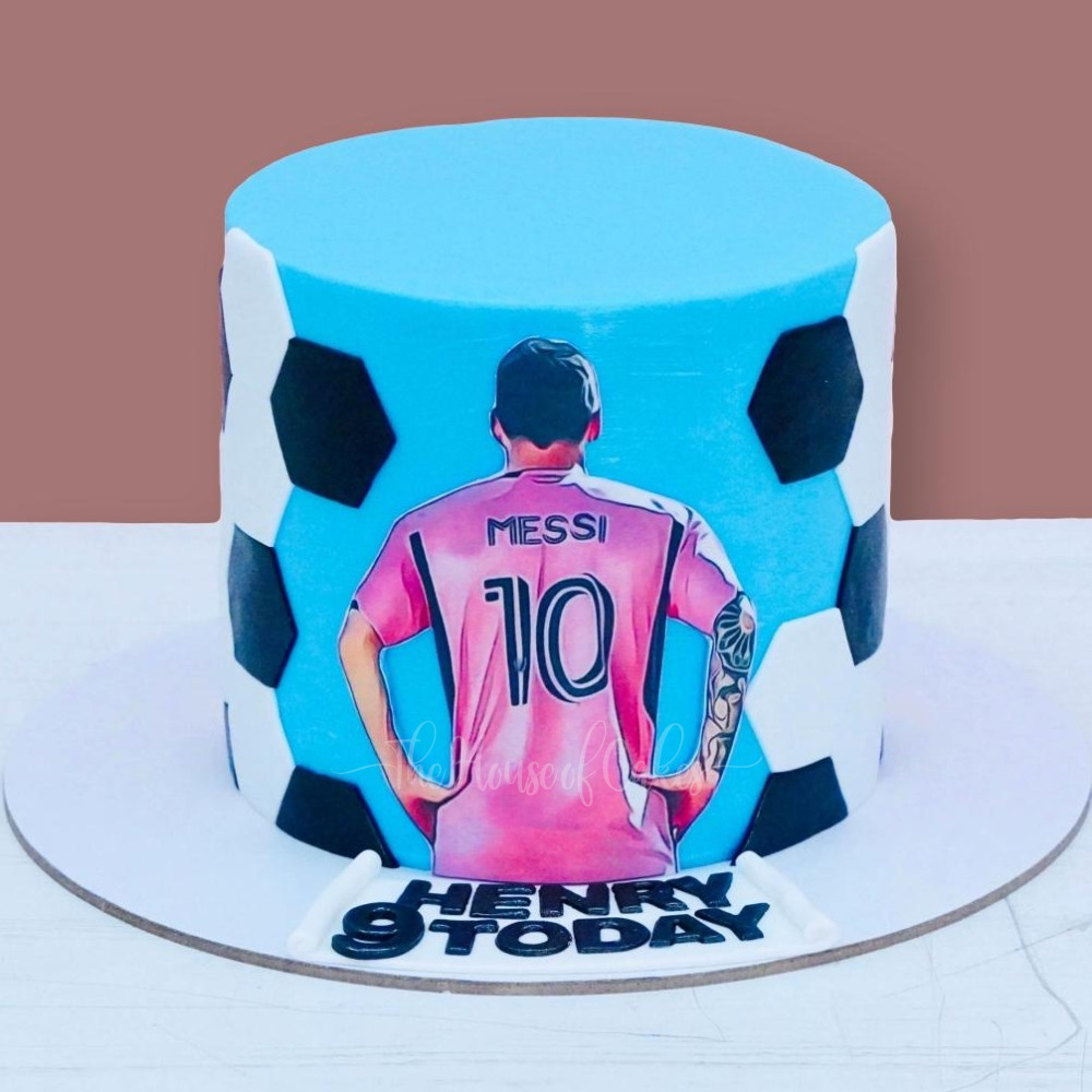 Messi Mania Cake - The House of Cakes Dubai