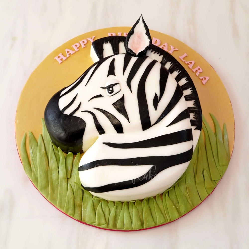 Exquisite Zebra Cake at The House of Cakes Dubai